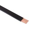 10 Metre length of PVC covered copper lightning conductor tape ...